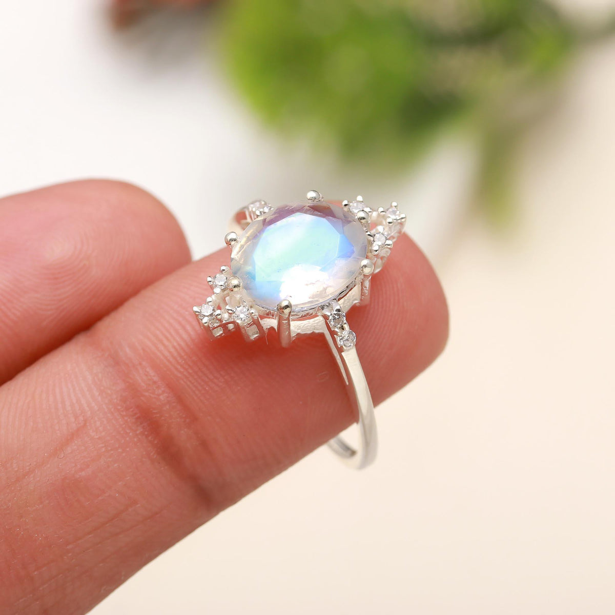 Rainbow Moostone – Silverhub Jewelry India